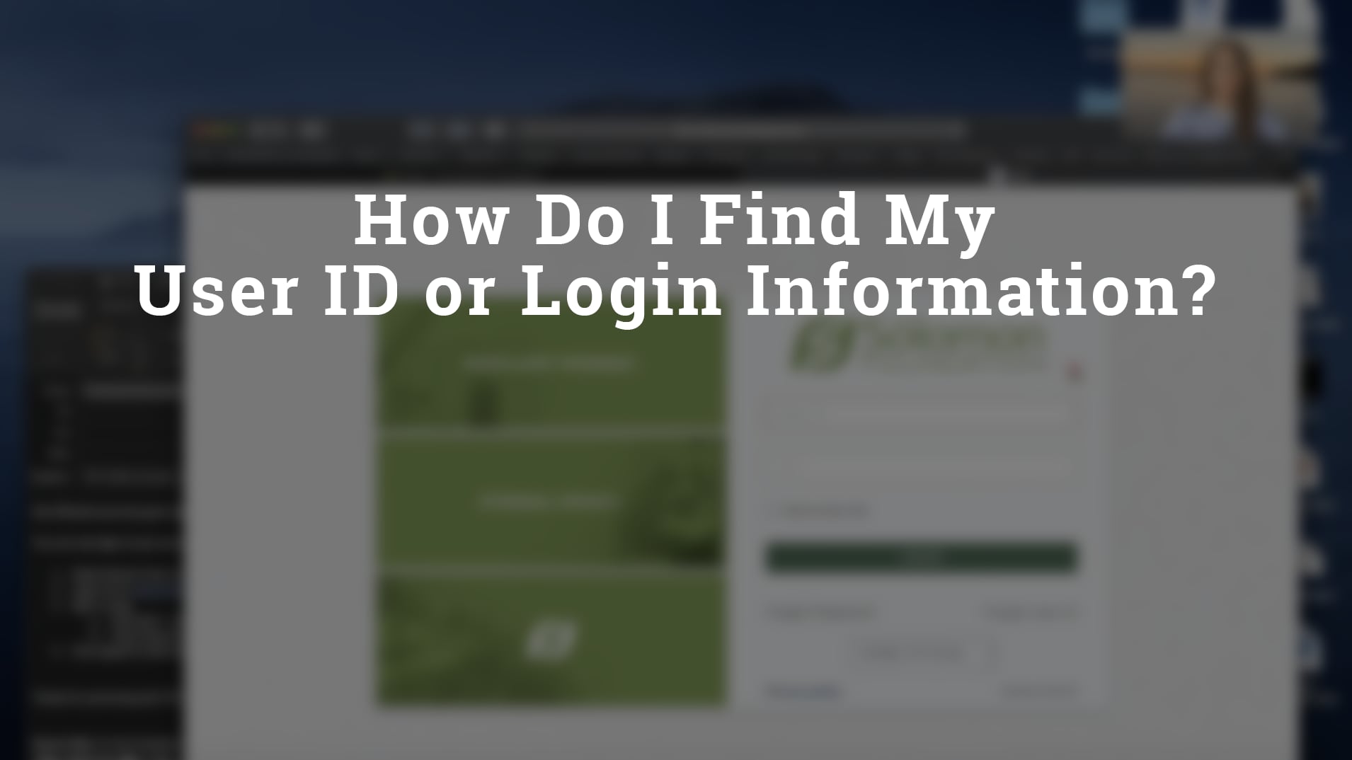 How to Find Your Username | Online Access on Vimeo