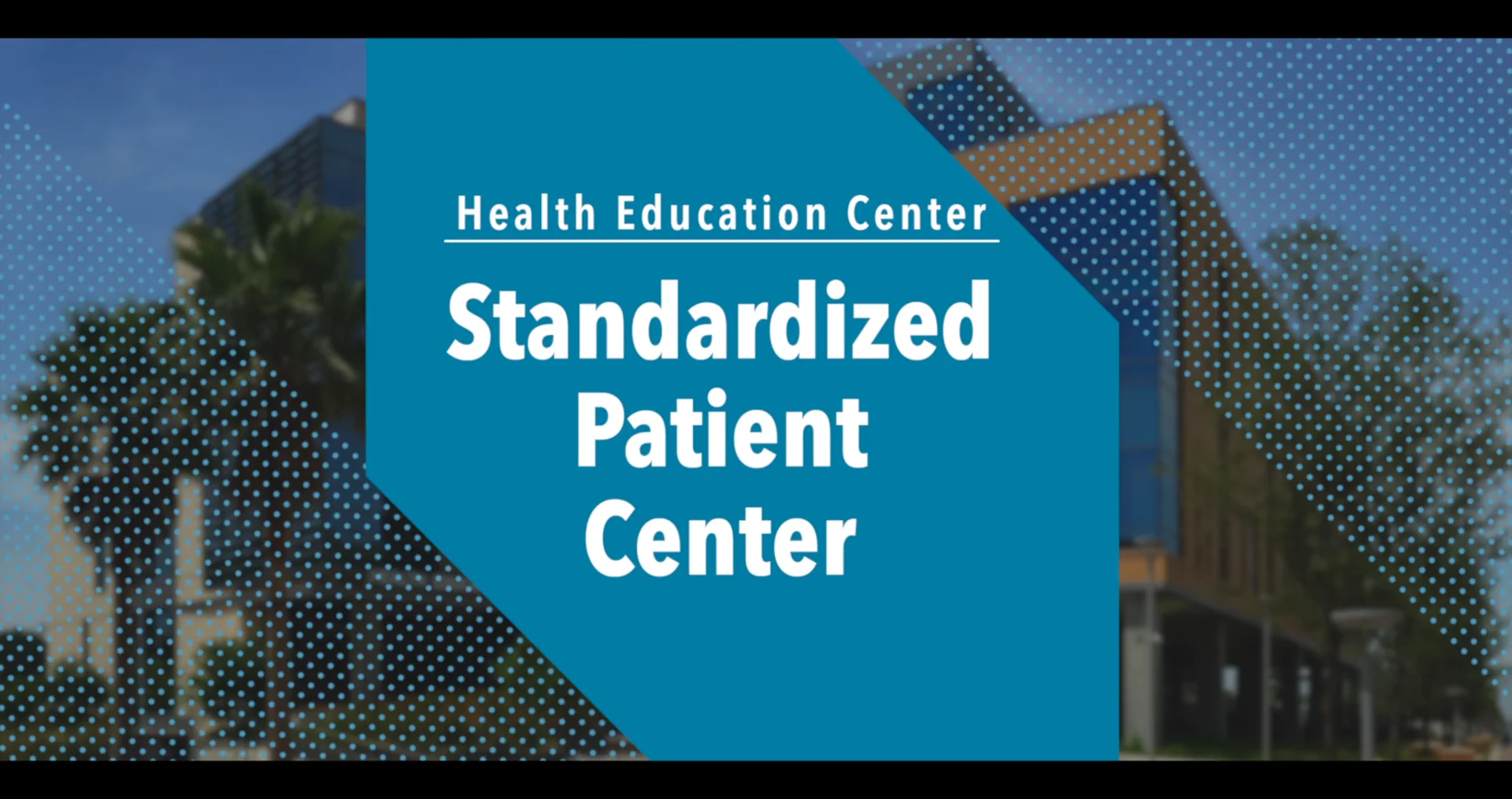 HEC Standardized Patient Center tour