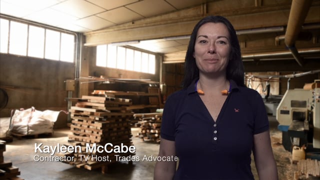 Kayleen McCabe - Contractor, TV Host, Trades Advocate on Vimeo