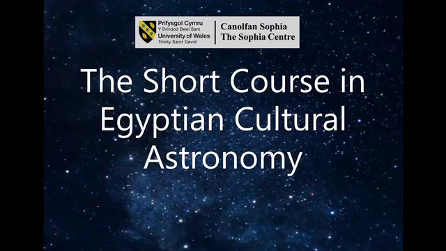 Cultural Astronomy