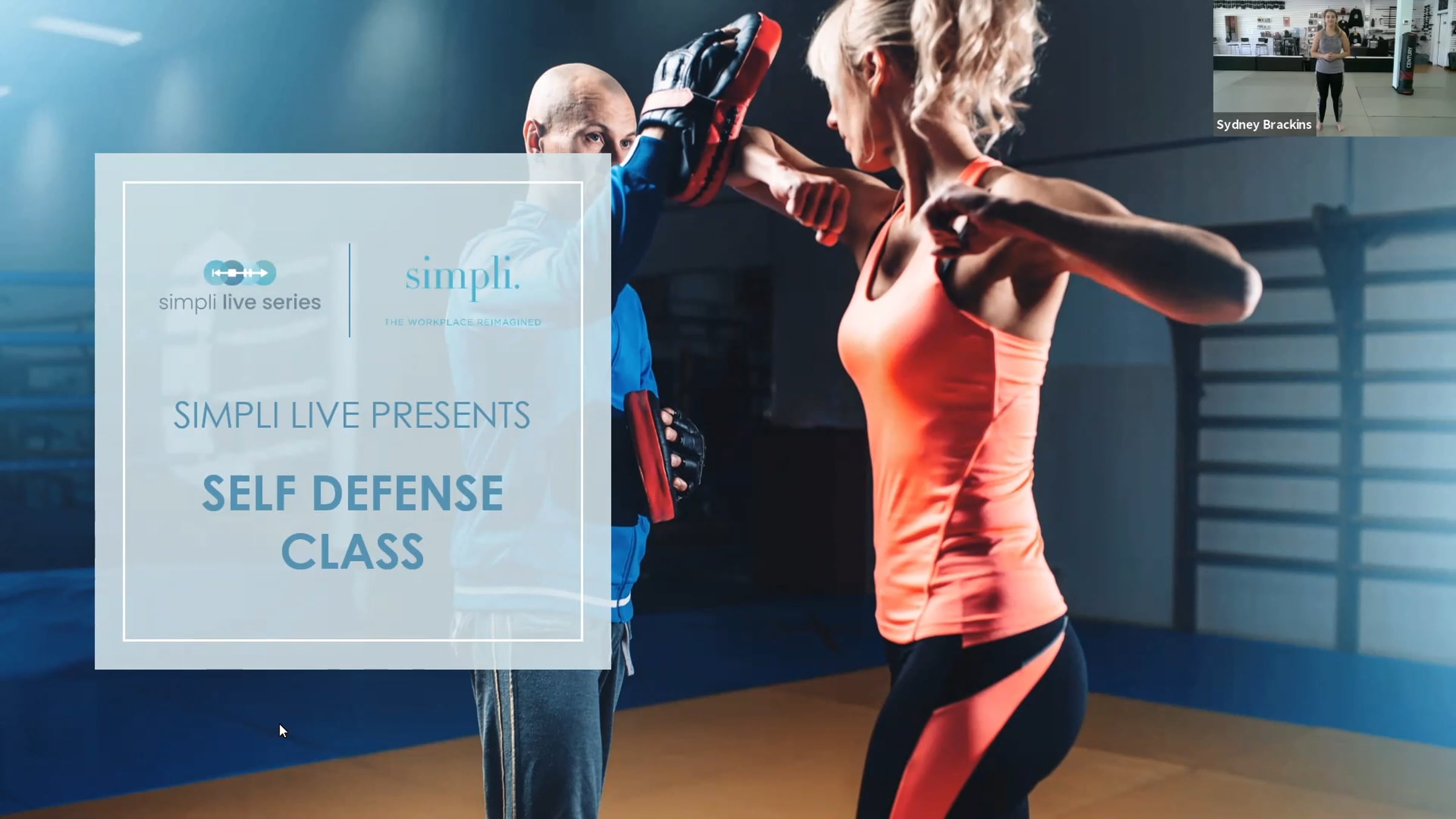 Simpli LIVE Presents: Self Defense Class