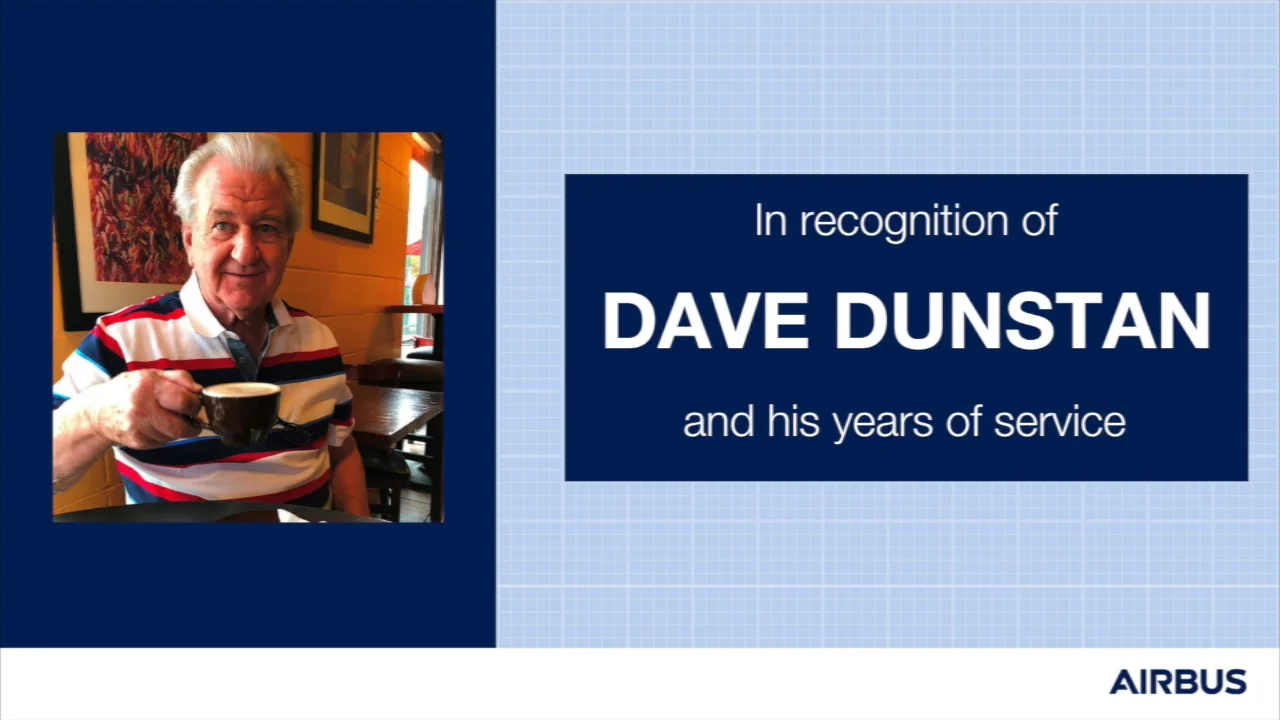 Dave Dunstan - 50 Years of Service on Vimeo