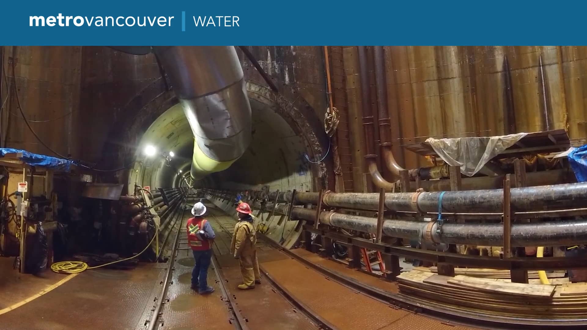 Second Narrows Water Supply Tunnel Update 2021 on Vimeo