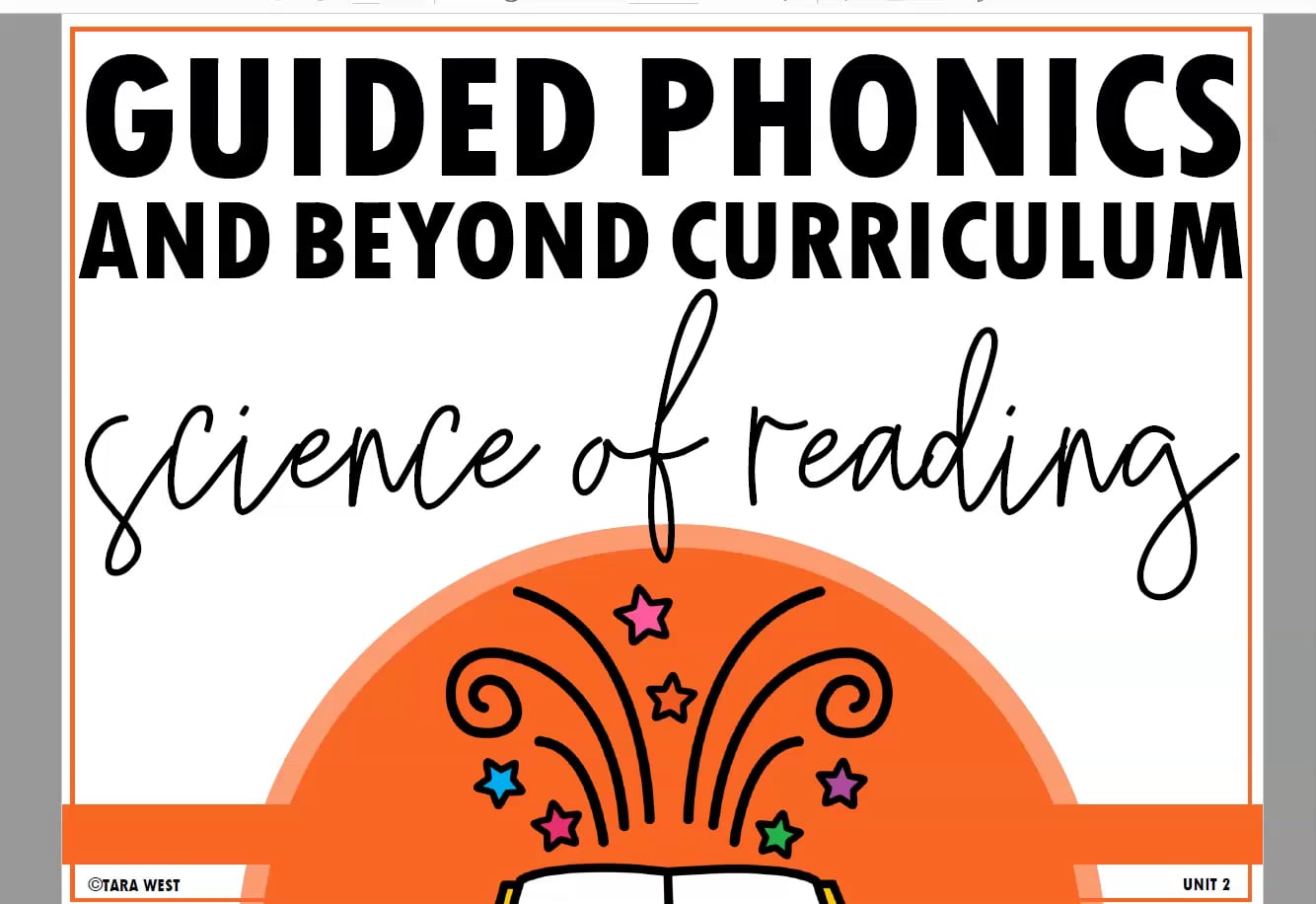 Guided Phonics + Beyond Science of Reading Unit 2 Detailed Preview ...