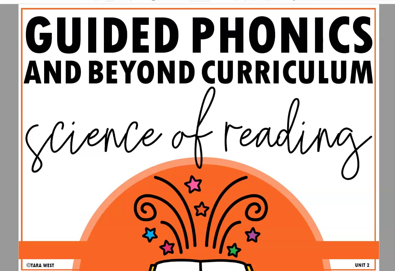 Guided Phonics + Beyond Science of Reading Unit 2 Detailed Preview ...