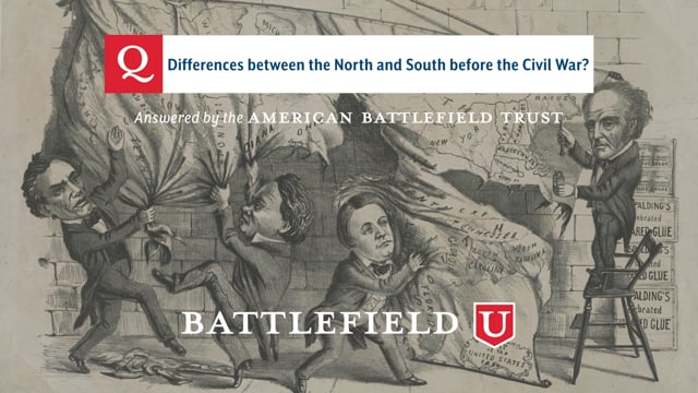 Civil War North And South Differences