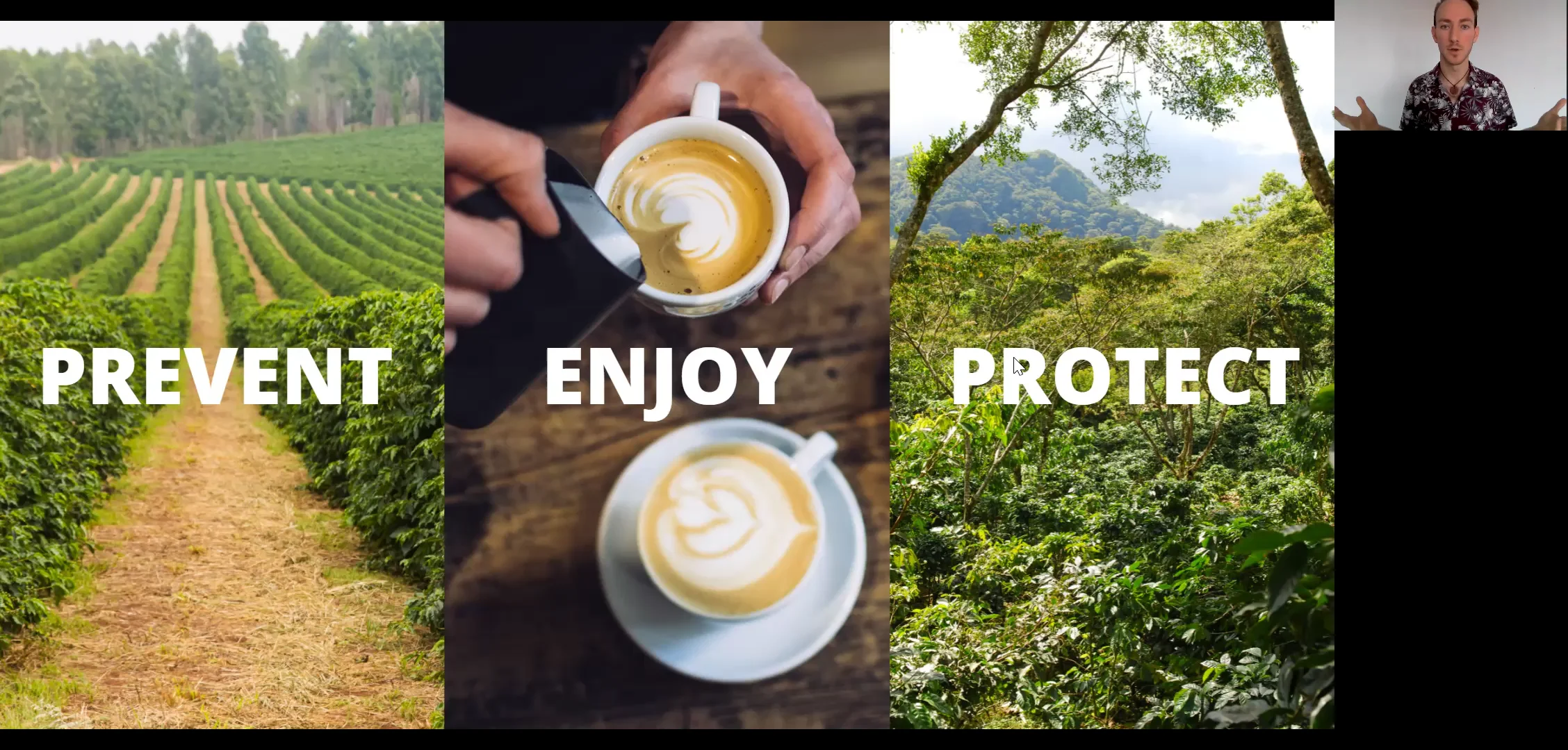 Sustainable coffee and consumer behaviour change - Matt Bowie 3MT 2021 ...