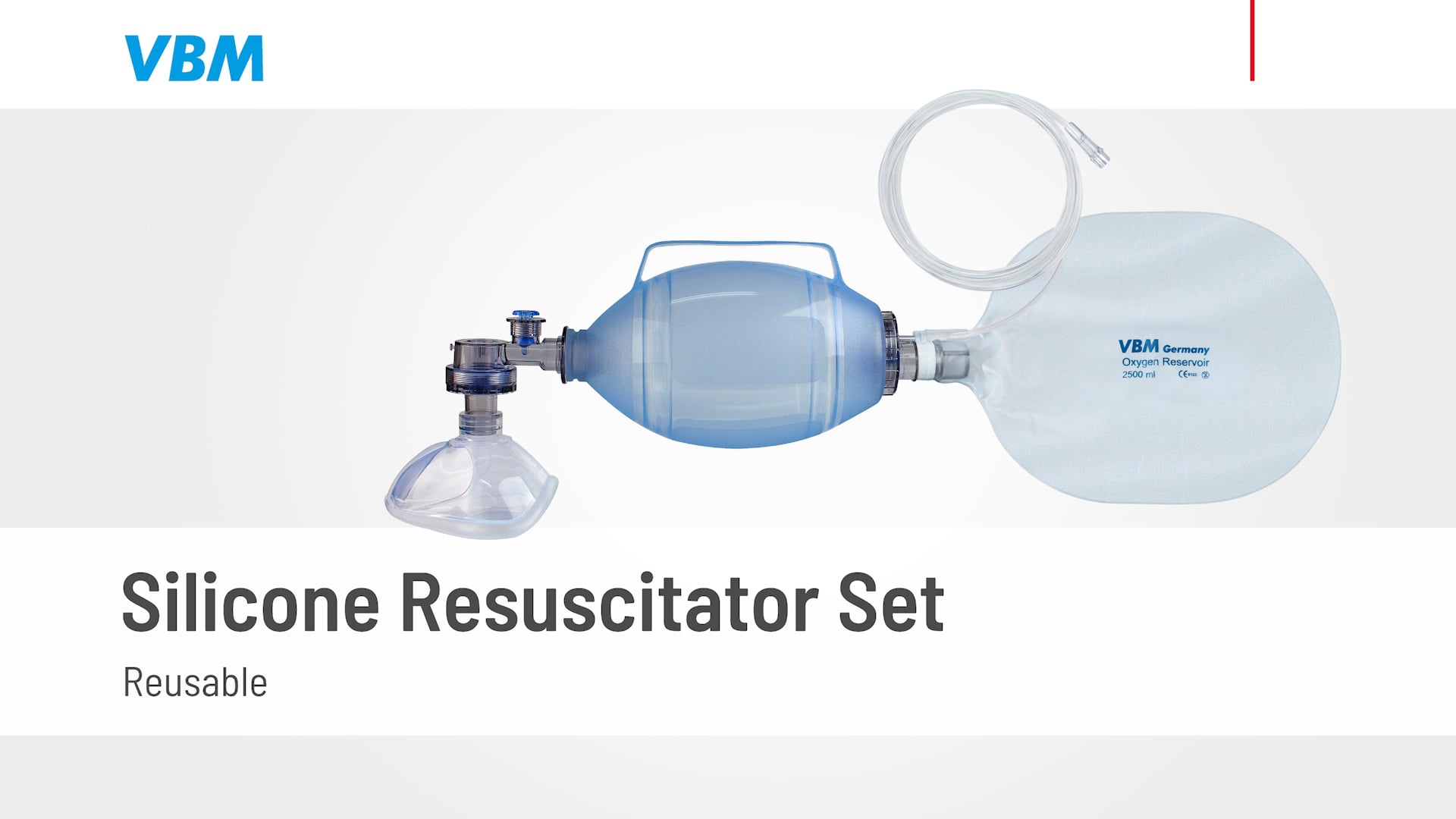 VBM Silicone Resuscitator Set - Function on Vimeo