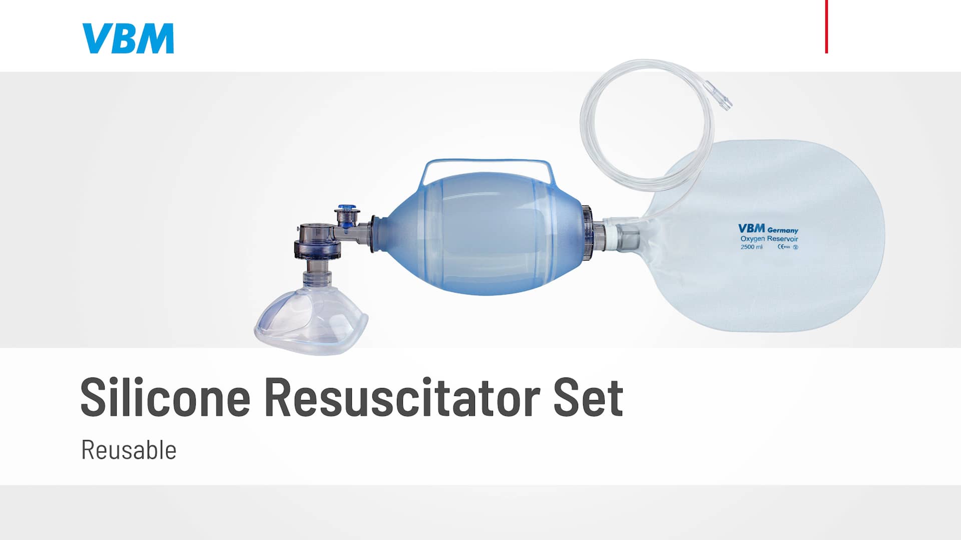 VBM Silicone Resuscitator Set - Function on Vimeo