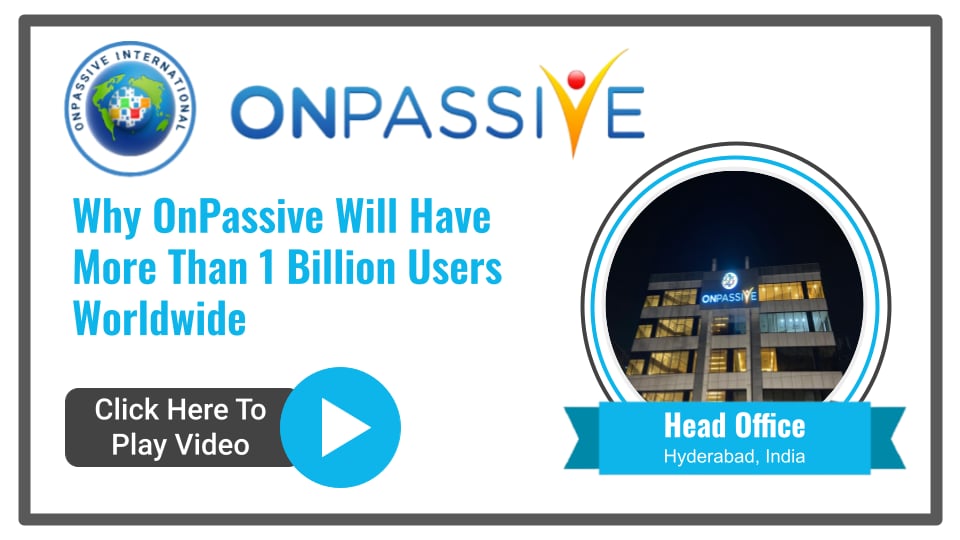 Why ONPASSIVE will have 1 billion users on Vimeo
