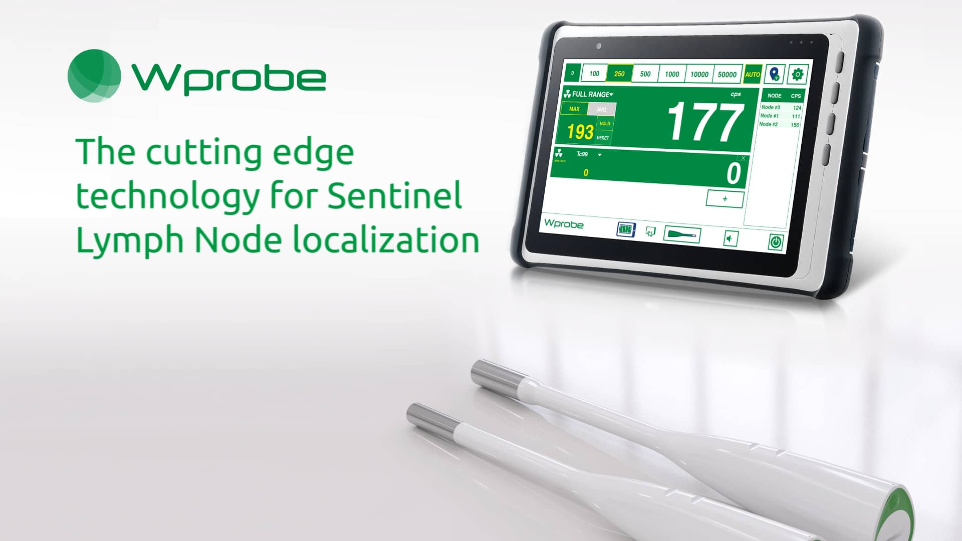 Gamma probe Wprobe, cutting edge technology for Sentinel Lymph Node ...