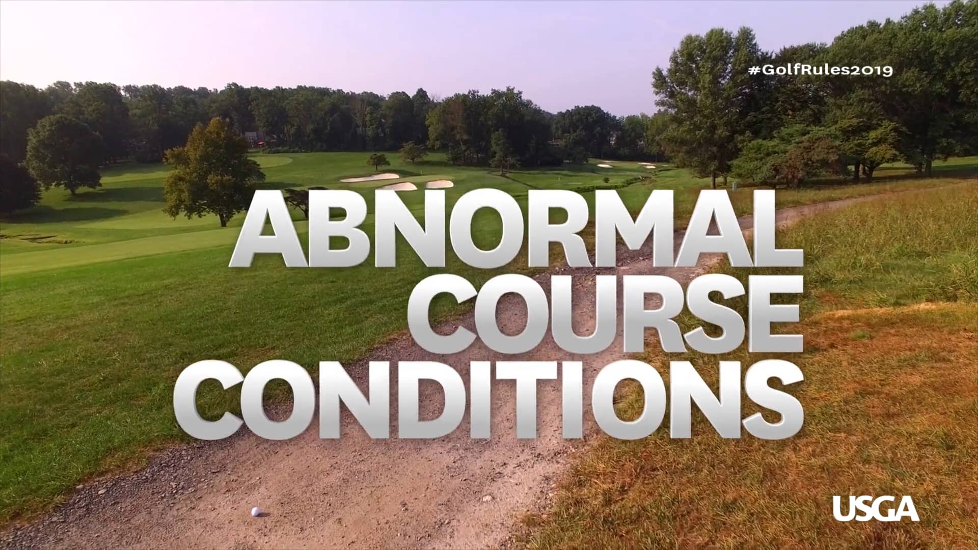 Rules of Golf Explained - Abnormal Course Conditions on Vimeo