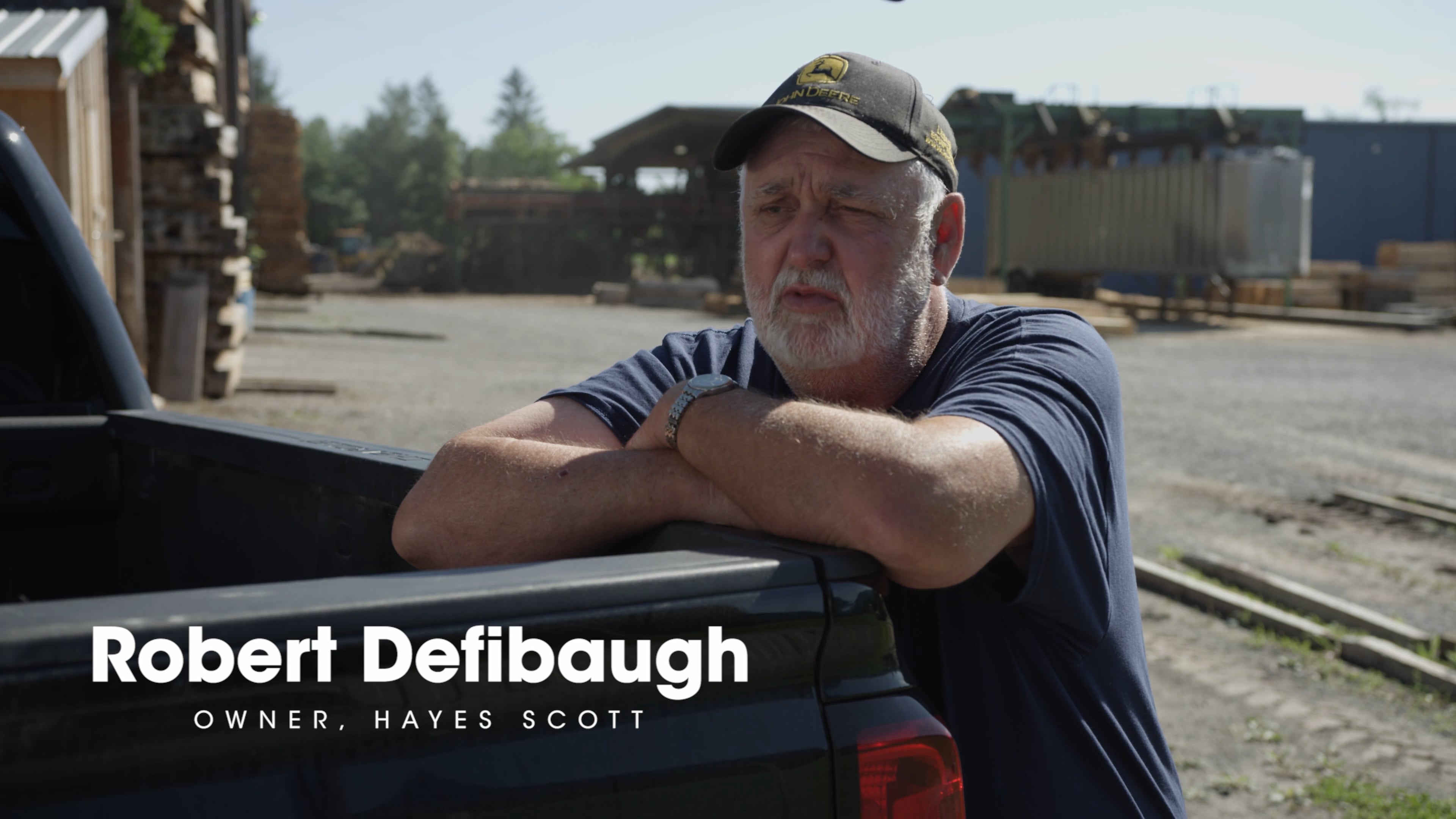 Robert Defibaugh of Hayes Scott Rustic Fence and Lumber on Unemployment ...