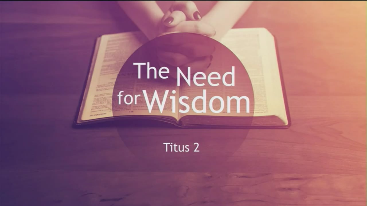 The Need for Wisdom on Vimeo
