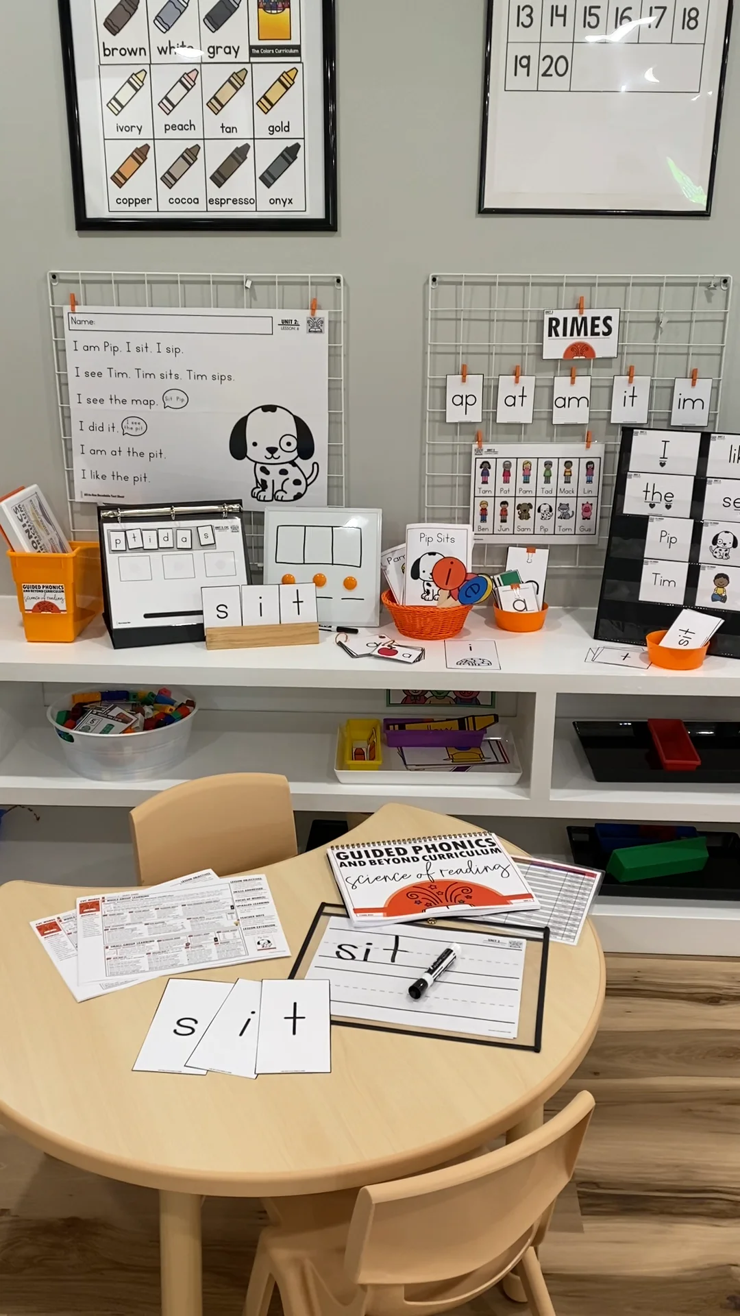 Guided Phonics + Beyond Science of Reading Unit 2 Classroom Setup on Vimeo