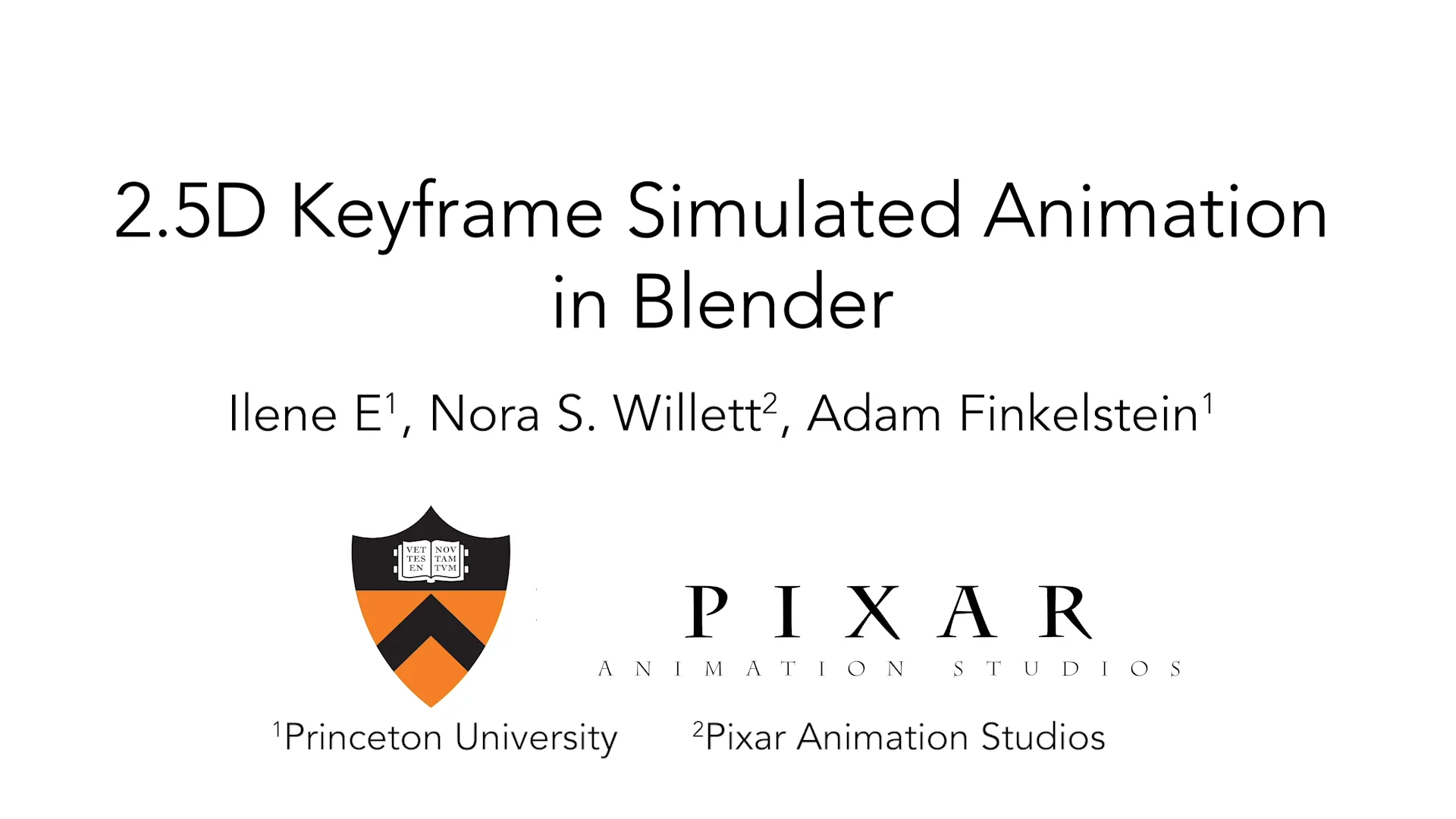 2.5D Keyframe Simulated Animation in Blender on Vimeo