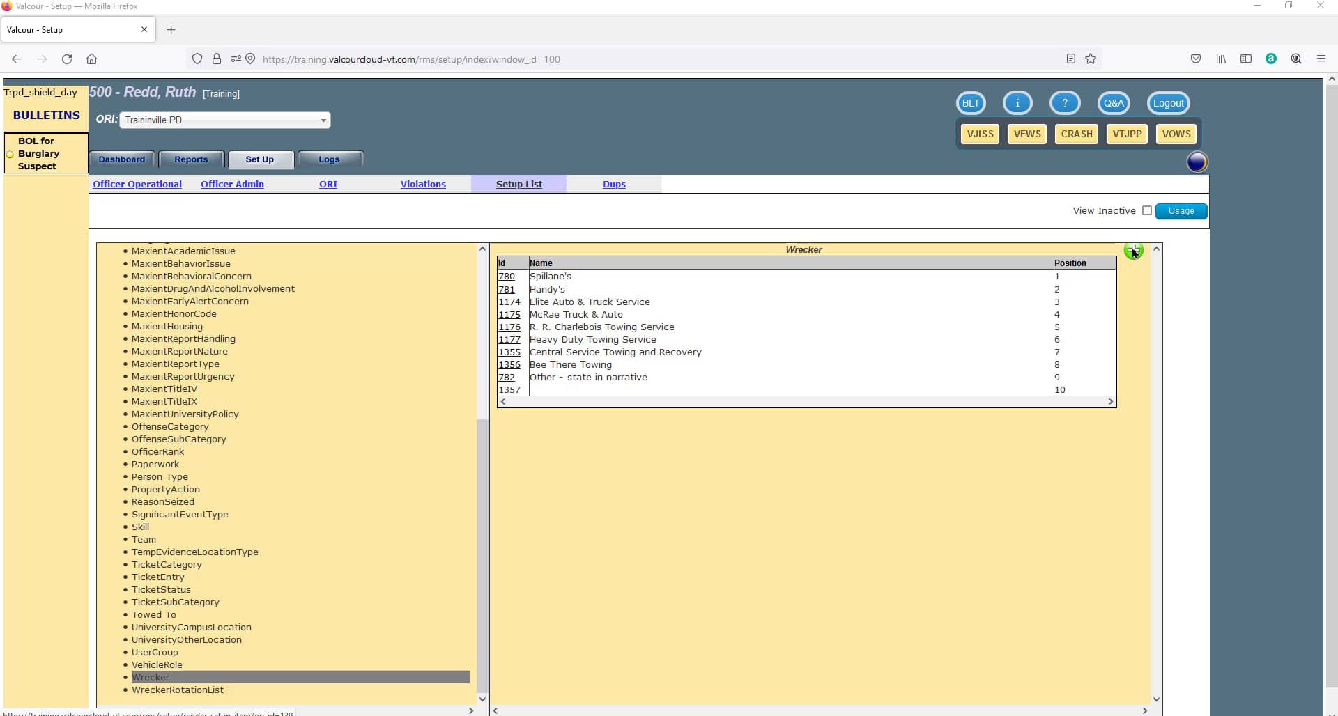 Wrecker Rotation List Set-up on Vimeo