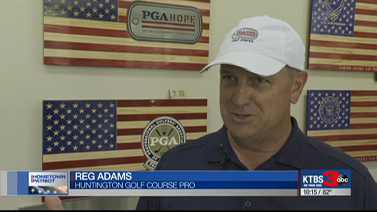 Reg Adams - PGA HOPE Instructor in Shreveport, Louisiana Feature on ABC ...
