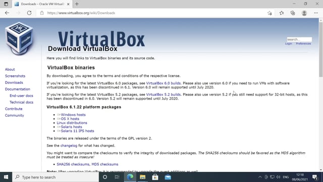 Install VirtualBox - Set Up Virtual Machines Using VirtualBox and ...