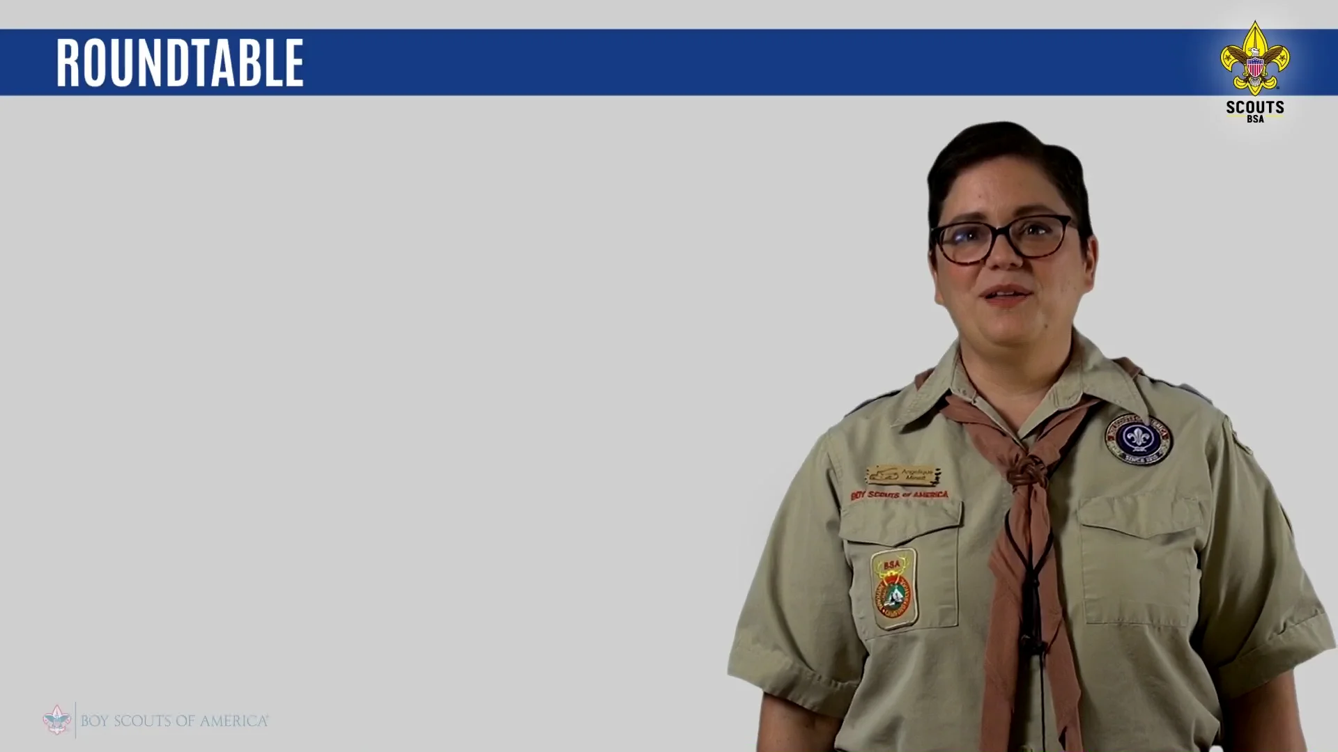 2021 Scouts BSA September Roundtable - Den Chiefs