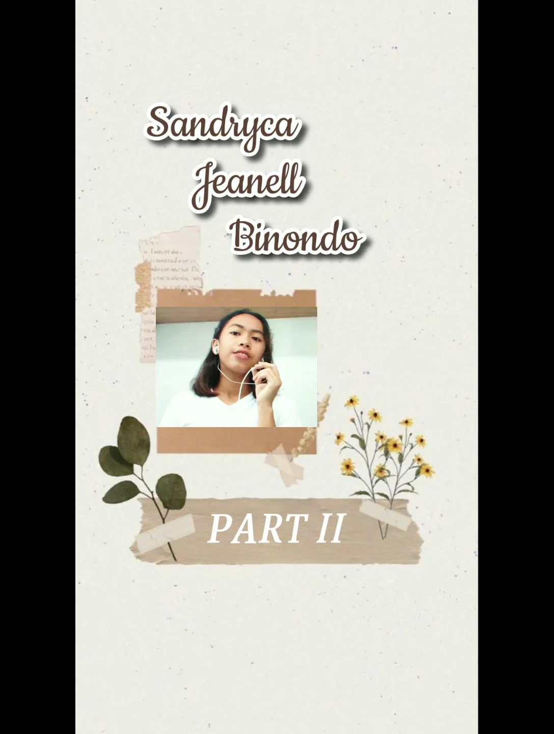 PART II OF MY VIDEO RESUME FOR AXIE SCHOLARSHIP on Vimeo