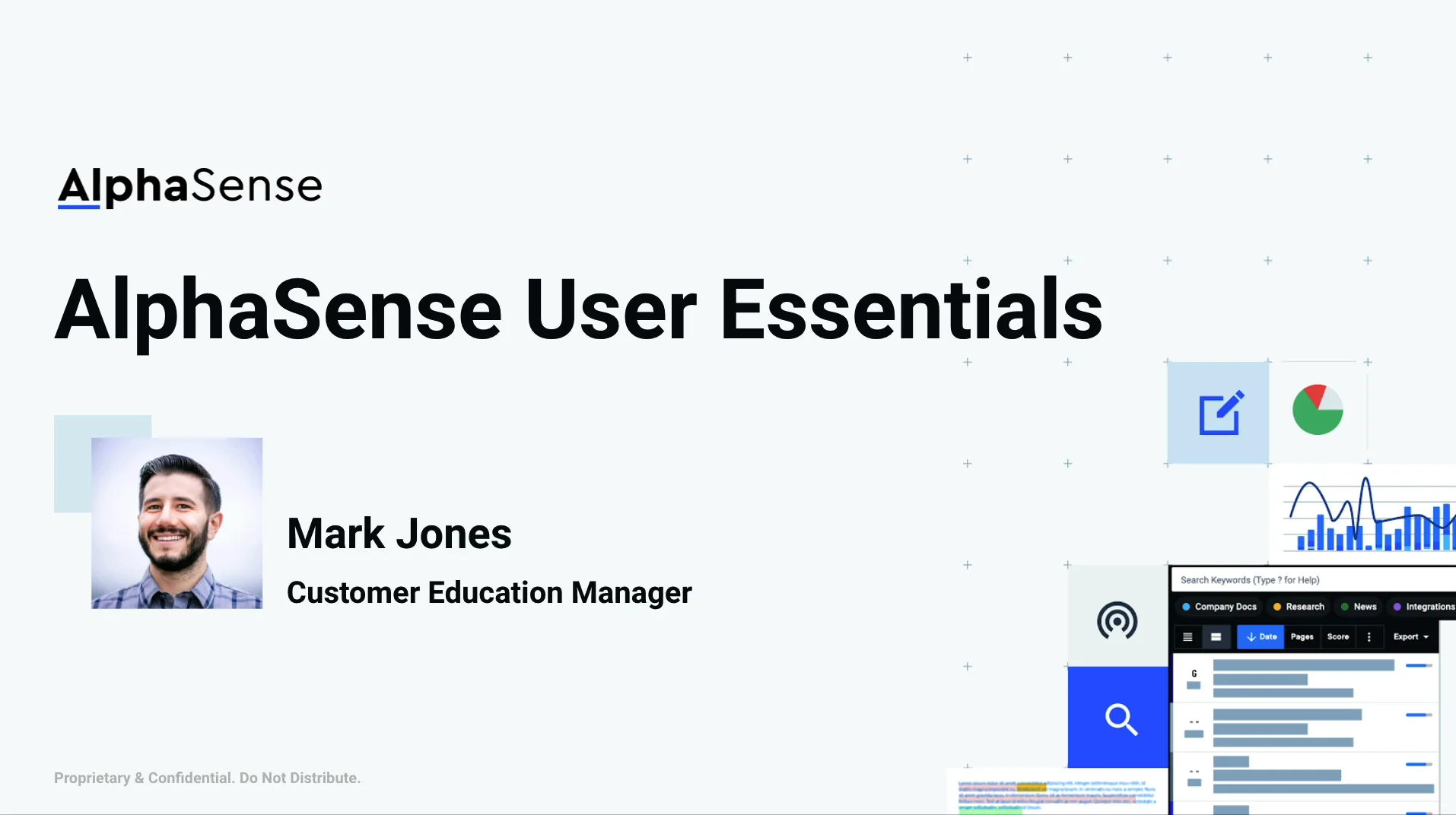 AlphaSense User Essentials - Recording on Vimeo