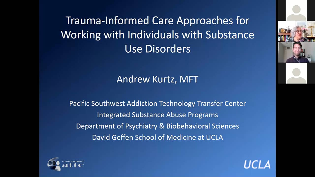 UCLA ISAP & PSI Present: Trauma-Informed Care on Vimeo