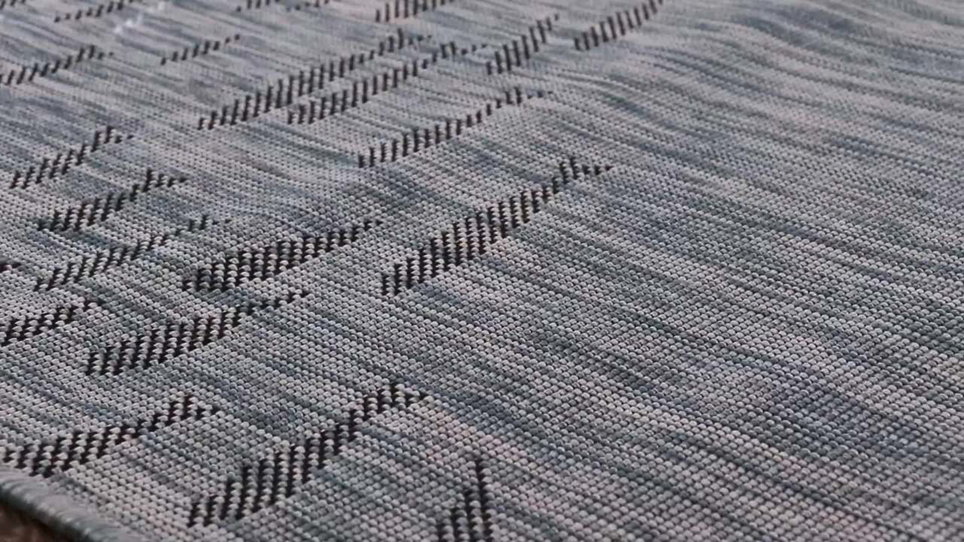 Carmel School Of Fish Indoor/Outdoor Rug, 7'10"x9'10" - Beach Style ...