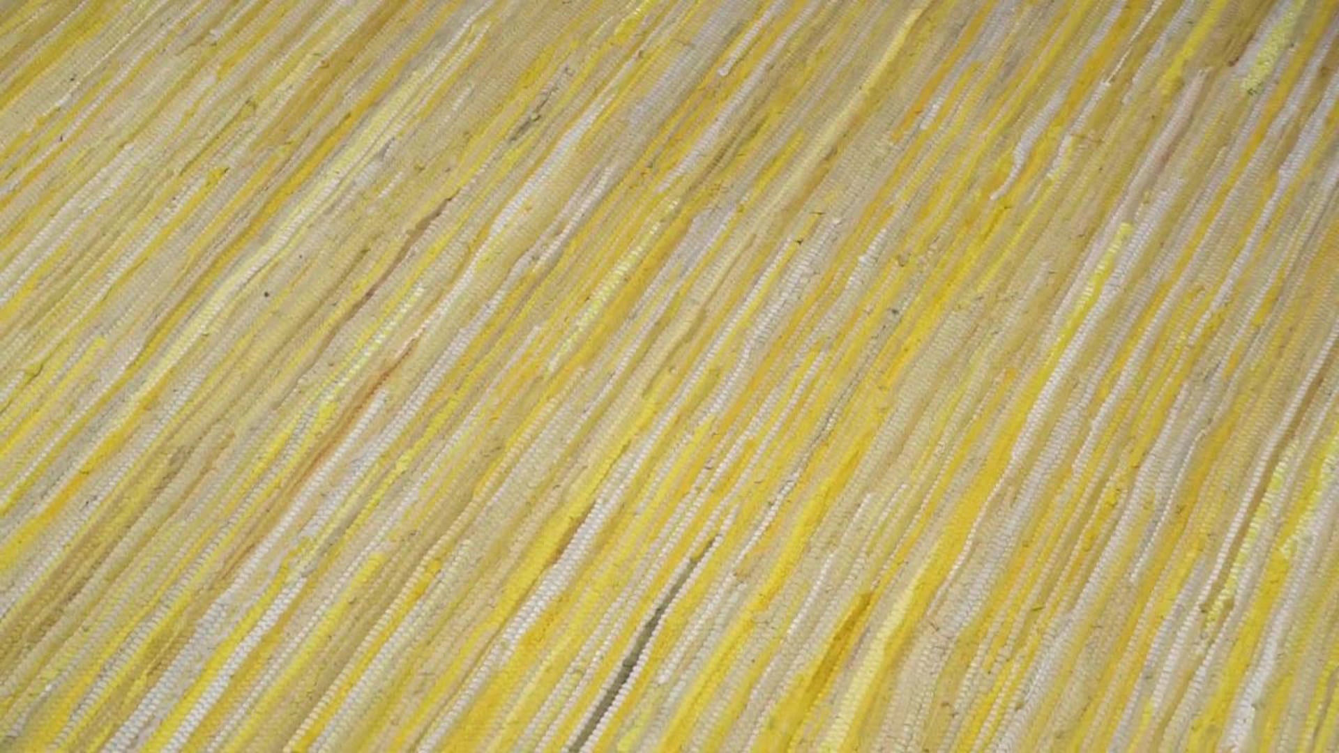 Unique Loom Striped Chindi Cotton Rug, 2'7"x6'7" - Contemporary - Hall ...