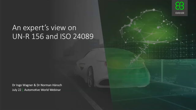An expert’s view on the challenges of UN-R 156 and ISO 24089 - Mobex