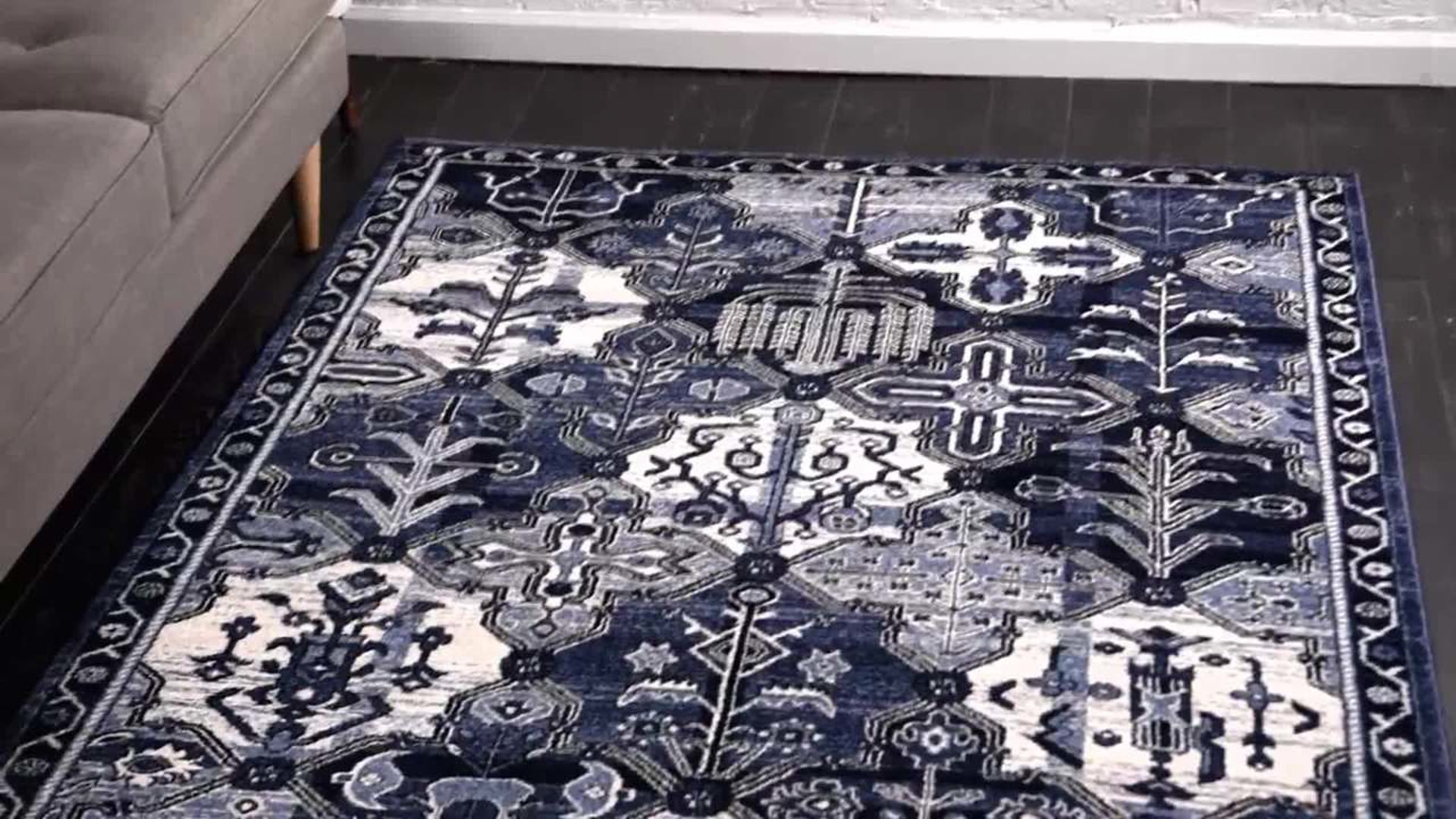 Unique Loom Cathedral La Jolla Rug, 3'3"x5'3" - Mediterranean - Area ...