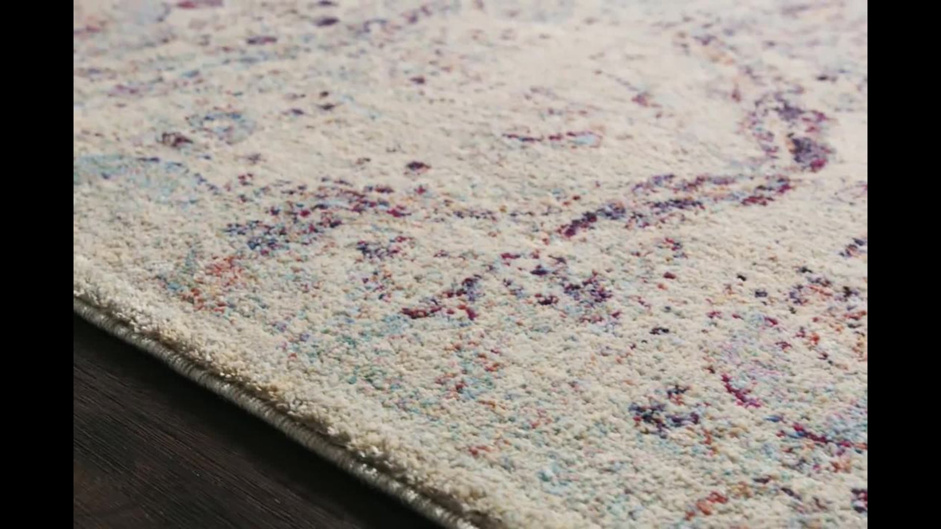 Anastasia Silver & Plum Power Loomed Area Rug by Loloi, 2'7"x10 ...