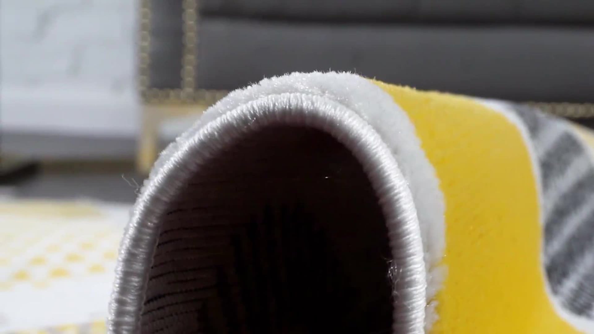 Unique Loom Metro Honey Bee Area Rug, 24 x 79 - Contemporary - Hall And ...