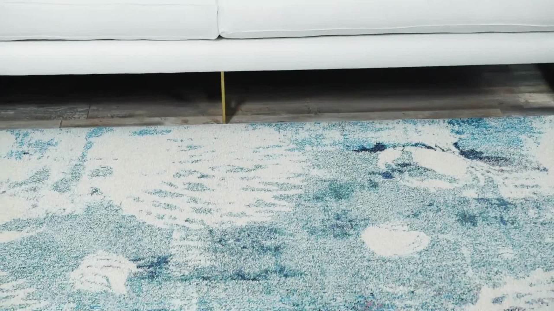 Unique Loom Seashell Positano Rug, 2'x6'7" Runner - Beach Style - Hall ...