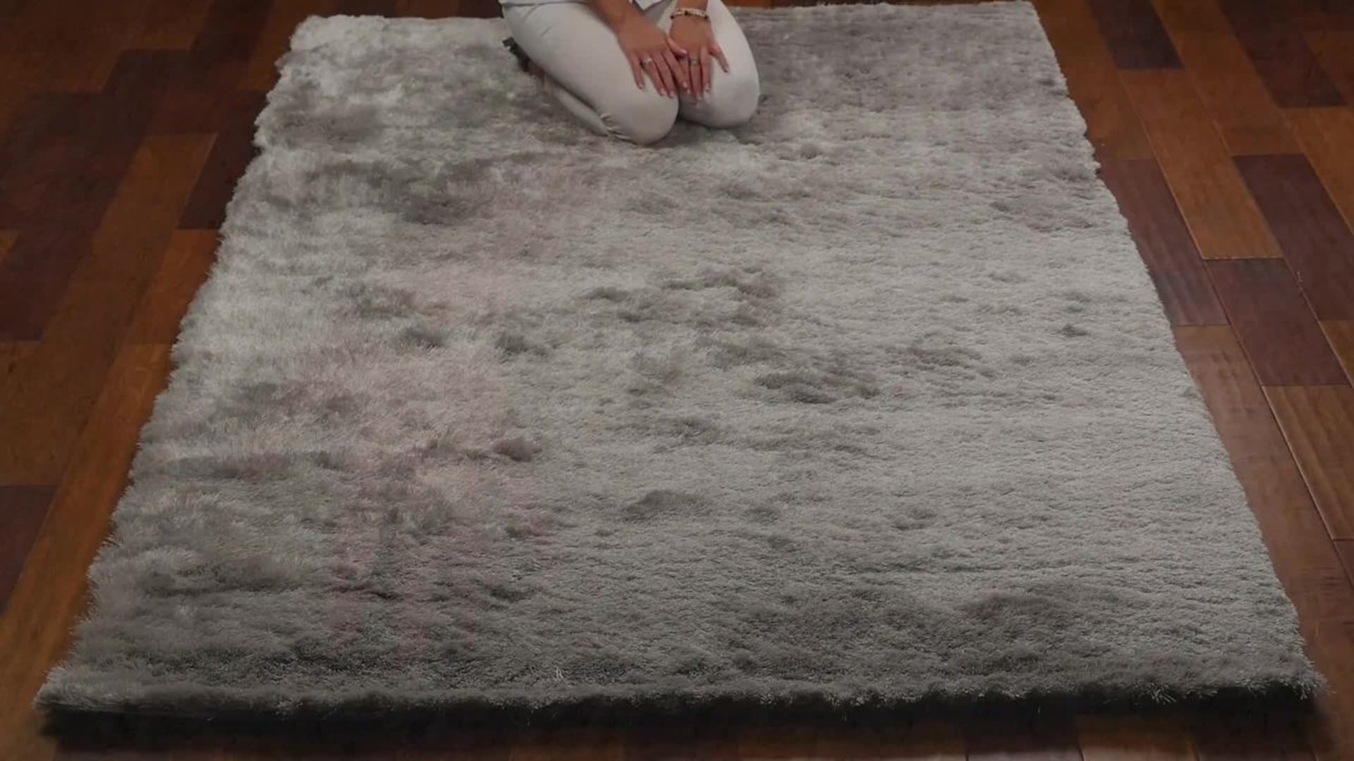 Weave & Wander Freya Plush Shag Rug, 7'6"x9'6" - Contemporary - Area ...