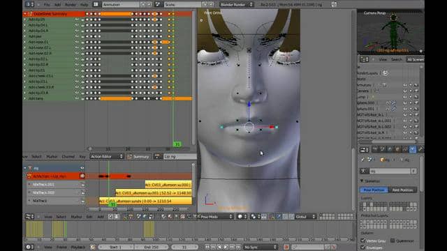 Auto facial rig add-on for blender #1 on Vimeo