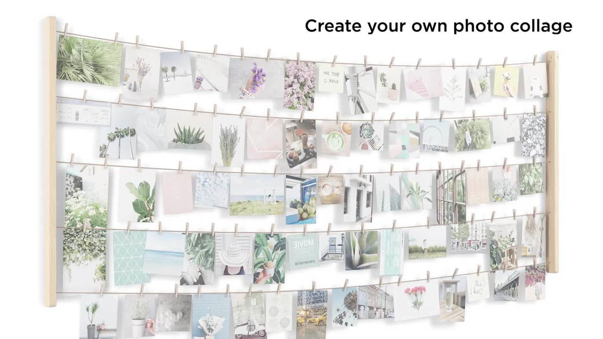 Umbra Hangit Photo Display, 26"x60" - Contemporary - Picture Frames ...