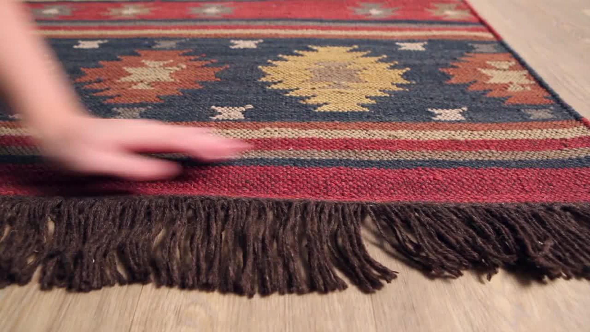 Jewel Tone Area Rug, 8' X 11' - Southwestern - Area Rugs - by Hauteloom ...