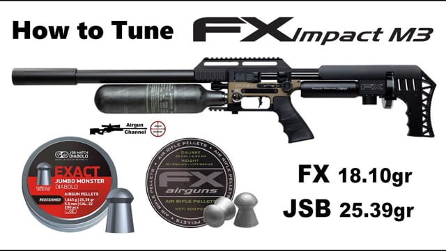 LEARN the M3 in 5 MINUTES (FX Impact M3 Tuning Guide) + JSB FX 18.1gr ...