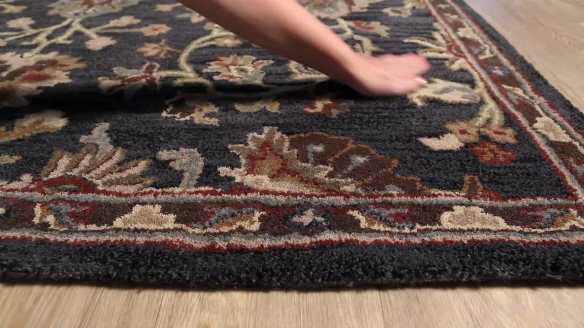 Hand Tufted Middleton Area Rug AWMD-1000, 6' Round - Traditional - Area ...