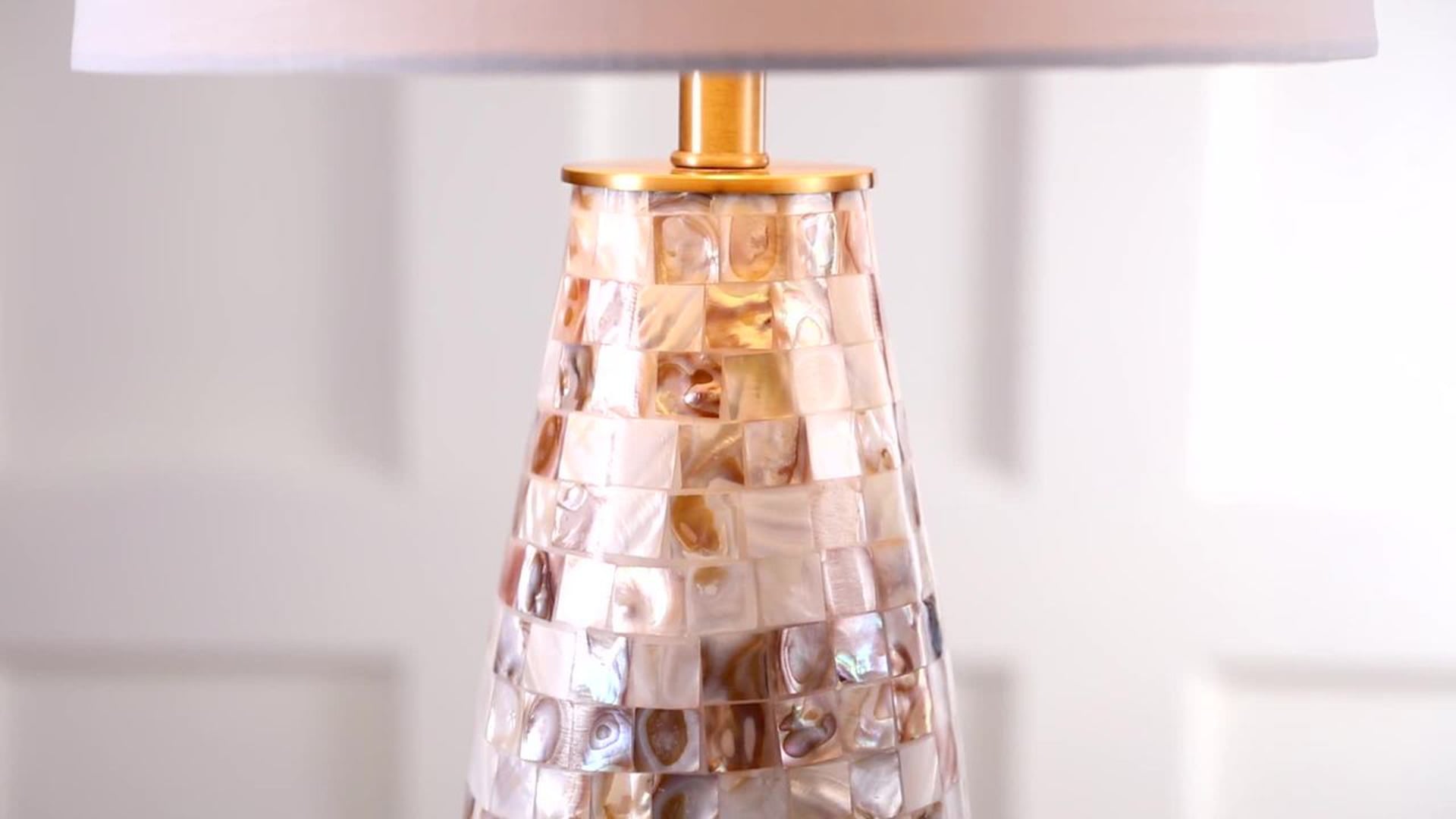 Jocelyn 28" Seashell Table Lamp, Natural - Beach Style - Table Lamps ...