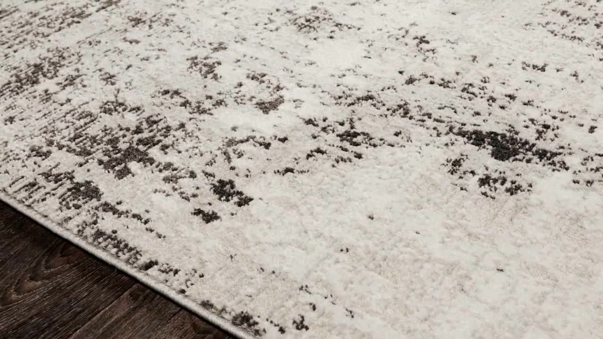 Silver Graphite Shed Free High Low Pile Alchemy Area Rug by Loloi II, 7 ...