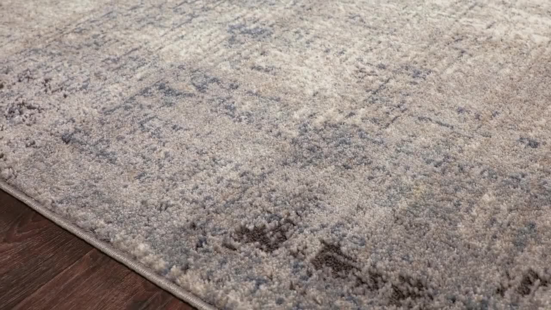 Teagan TEA-05 Area Rug, Denim/Slate, 11'-6" x 15' - Contemporary - Area ...