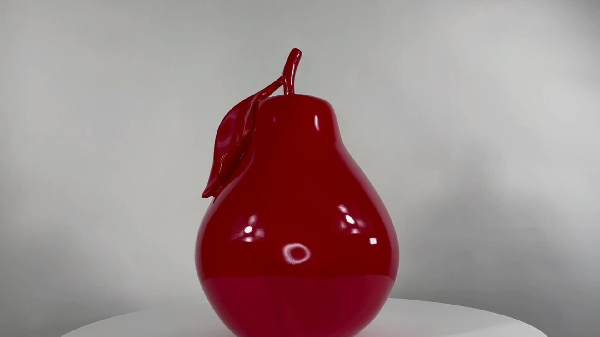 Finesse Decor Pear Resin Handmade Sculpture - Contemporary - Decorative ...