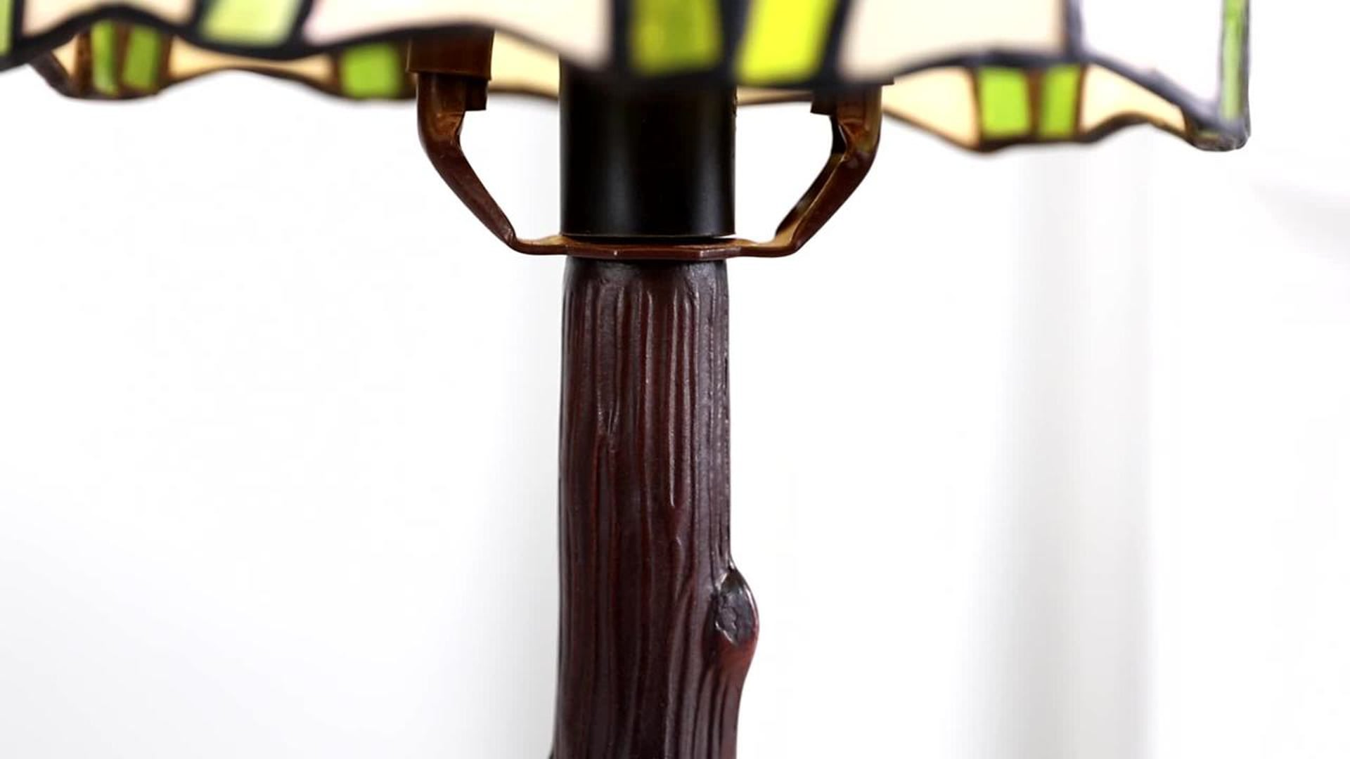 Hummingbird Tiffany-Style 12" Table Lamp, Bronze - Victorian - Table ...