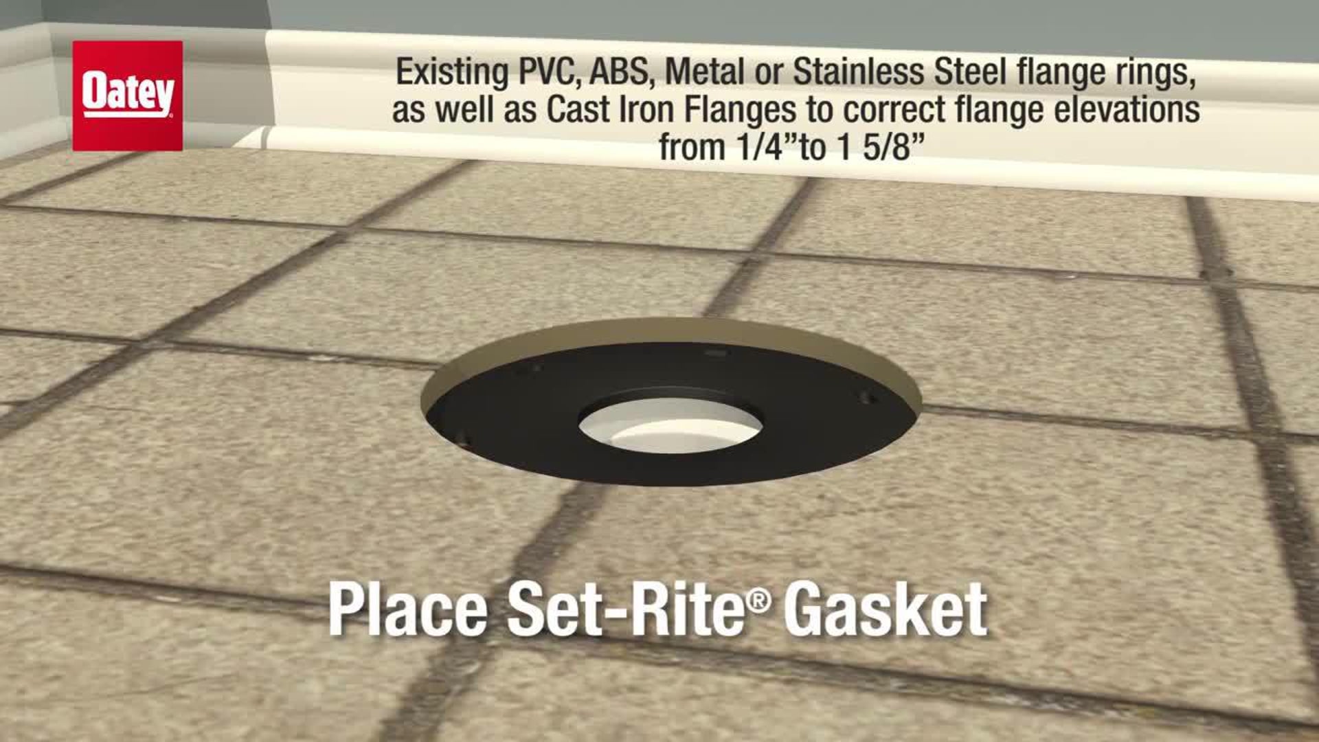 Oatey Set-Rite Toilet Flange Spacer - Contemporary - Bidet And Toilet ...