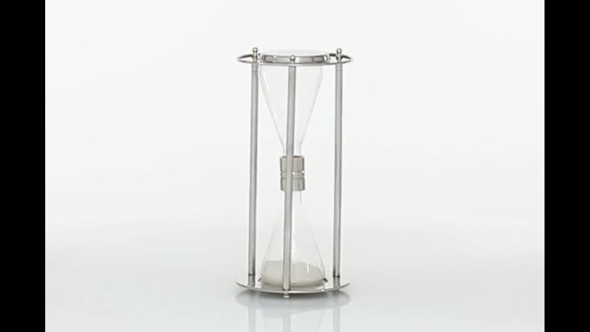 Contemporary Silver Aluminum Metal Timer 18909 - Contemporary ...