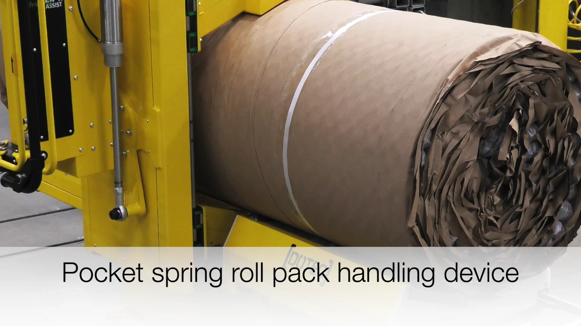 Roll handling solutions - Dotec Pocket spring roll up packaging ...