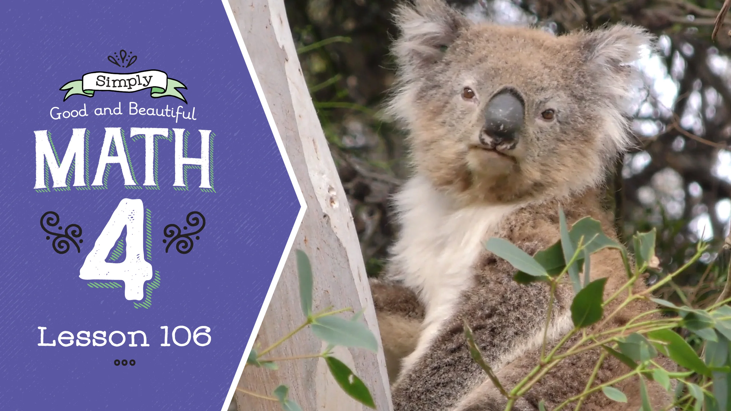 Lesson 106 | Simply Good and Beautiful Math 4 on Vimeo