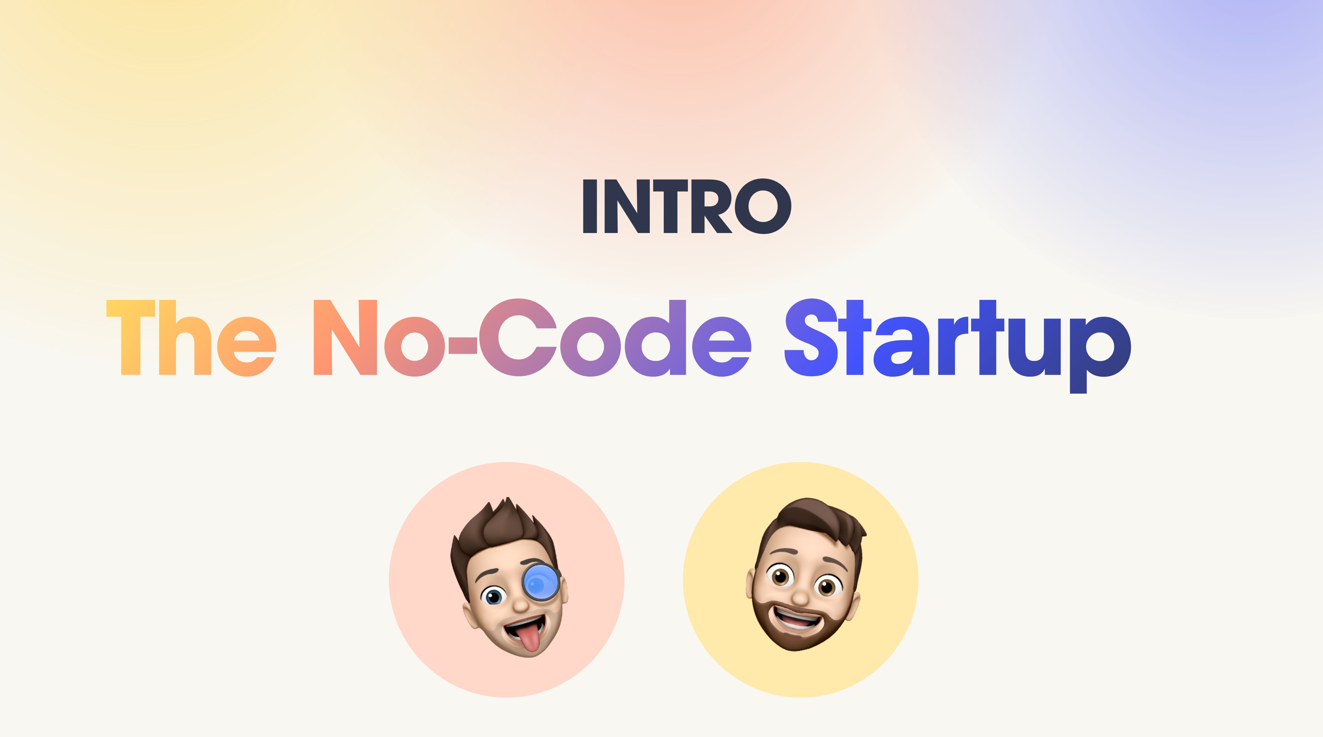 The No-Code Startup - Program Overview on Vimeo